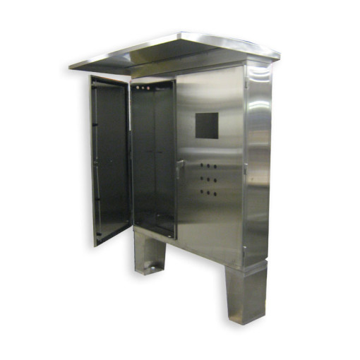 Slanted Junction Box | Heritage Manufacturing - Custom Stainless Steel ...