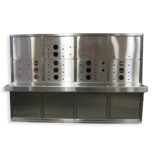Custom Console with Removable Panels | Heritage Manufacturing - Custom ...