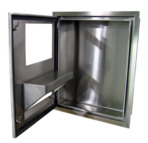Stainless Steel Custom Enclosures – Flush Mount Single Door (30″Hx24 ...
