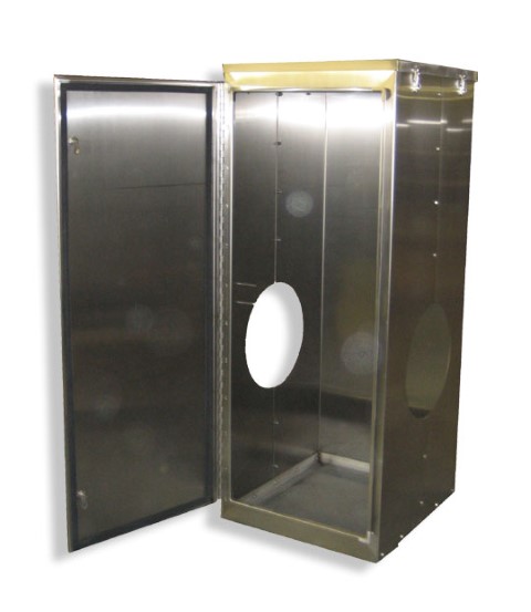 Stainless Steel Control Cabinets – Floor Mount Single Door (72″Hx36 ...