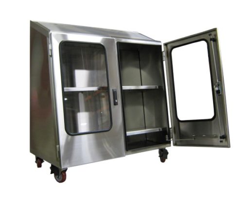 Stainless Steel Custom Enclosures – Storage Cabinet (48″Hx48″Wx18″D ...