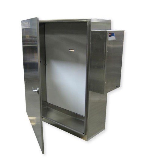 Stainless Steel Control Cabinets – Floor Mount Single Door (48″Hx36 ...