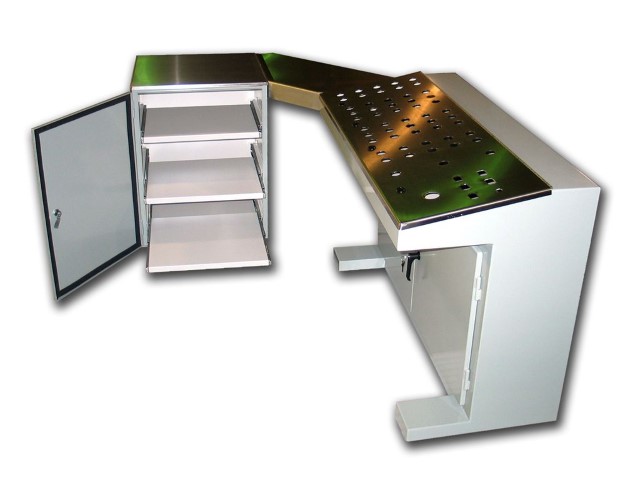 Painted Steel Custom Enclosures – Control Console (36″Hx84″Wx24″D ...