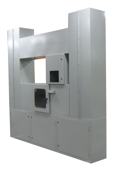 Painted Steel Custom Enclosures – Air Handling Cabinet (18″Hx123″Wx18″D ...