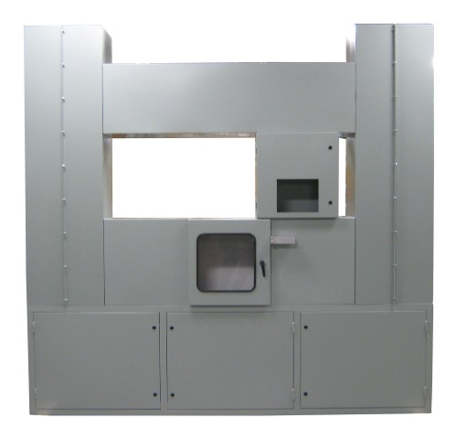 Painted Steel Custom Enclosures – Air Handling Cabinet (18″Hx123″Wx18″D ...